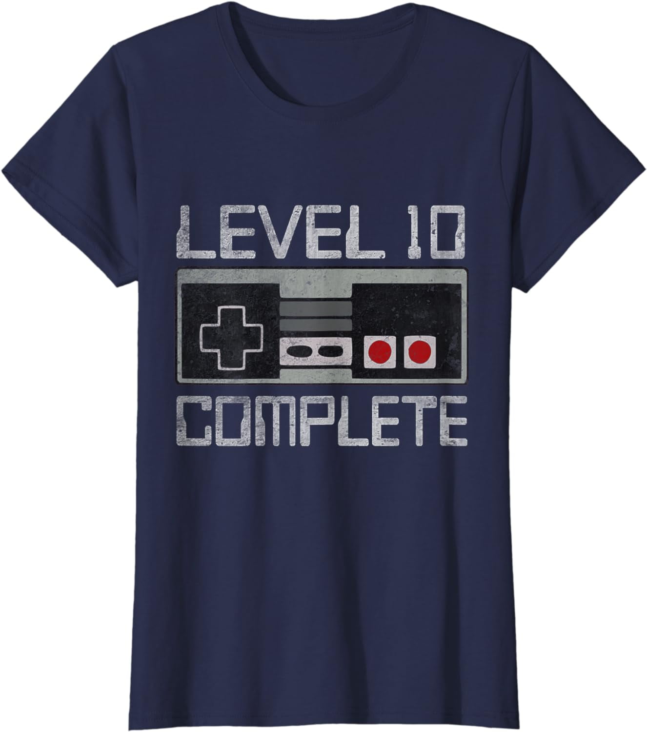 Level 10 Complete 10 Year 10th Wedding Anniversary For Him T-Shirt ...