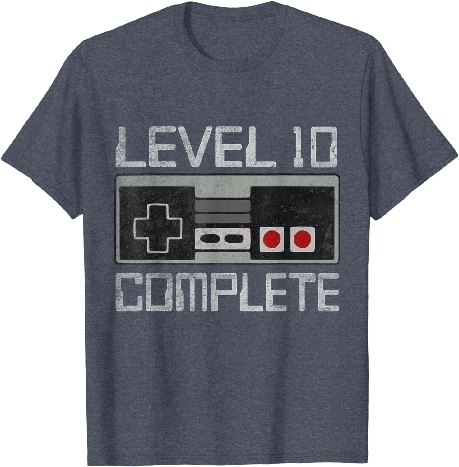 Level 10 Complete 10 Year 10th Wedding Anniversary For Him T-Shirt ...