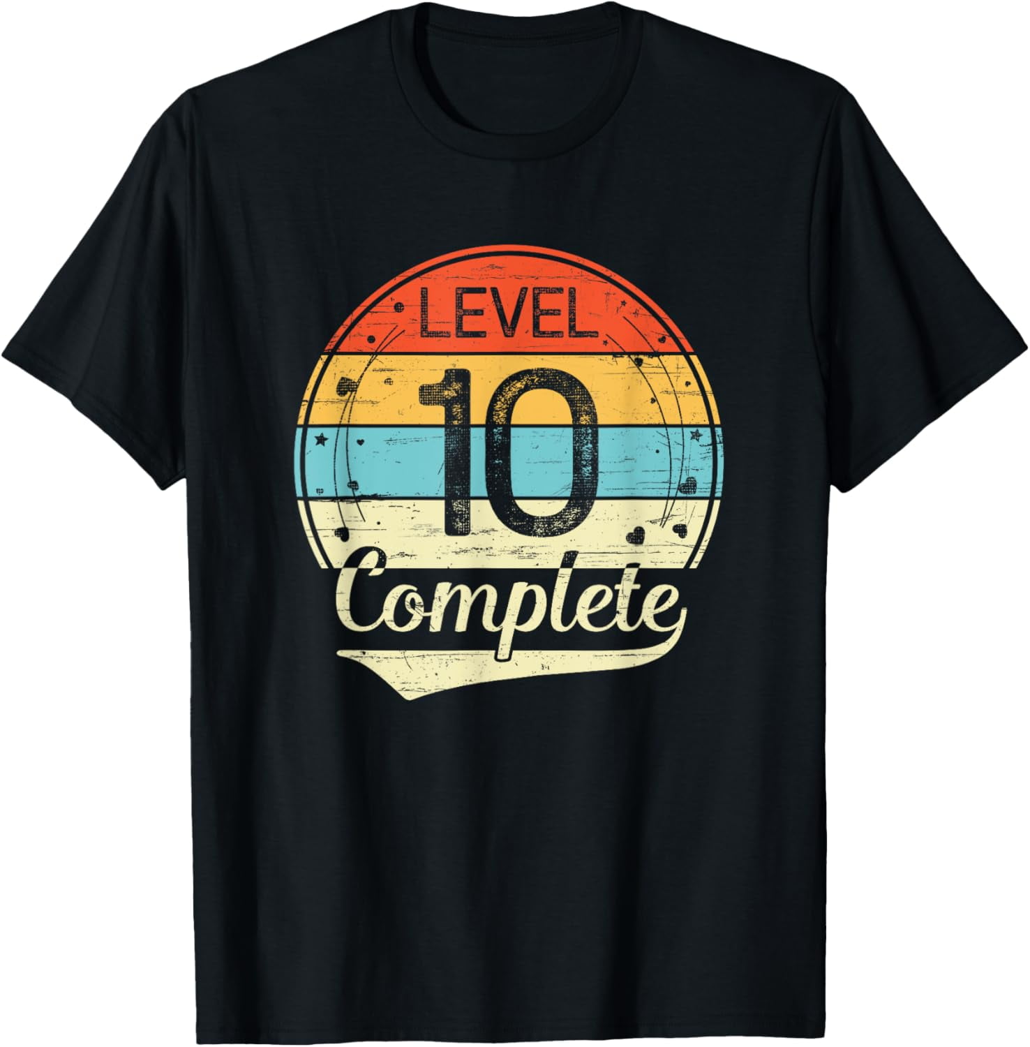 Level 10 Complete Retro 10th Wedding Anniversary T-Shirt - Walmart.com