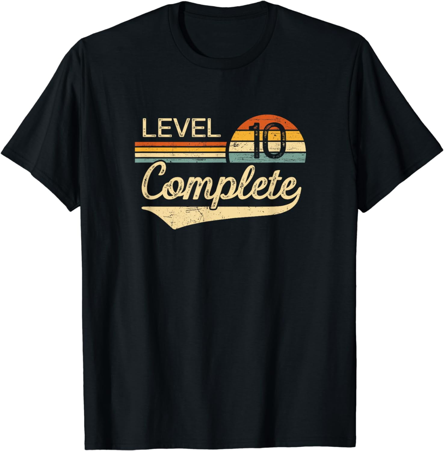 Level 10 Complete Vintage 10th Wedding Anniversary T-Shirt - Walmart.com