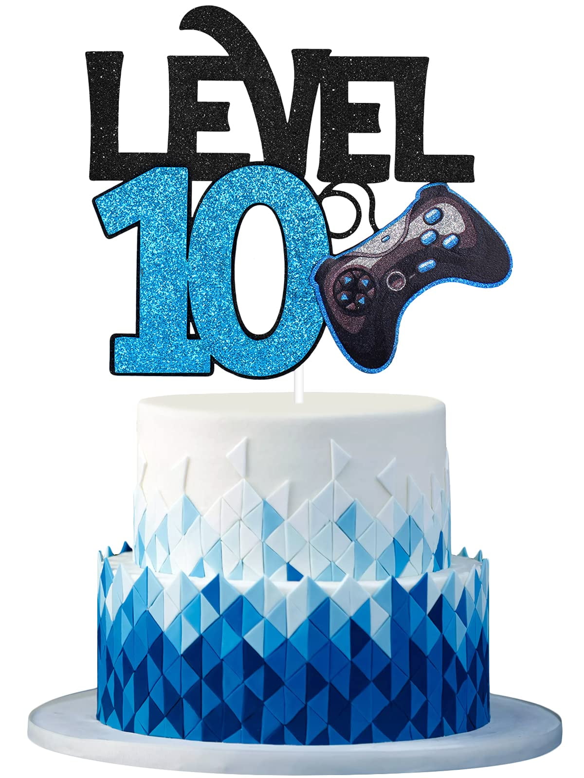 Level 10 Game Birthday Cake Topper - Video Game Boy's 10th Birthday ... Level 10 Game Birthday Cake Topper - Video Game Boy's 10th Birthday ...