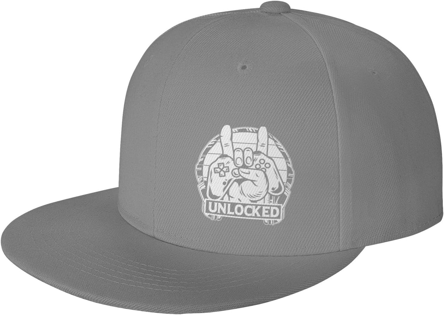 level-100-days-of-school-unlocked-hat-snapback-baseball-cap-funny-flat