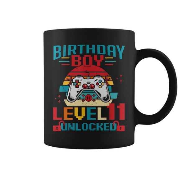 Level 11 Unlocked Video Game 11Th Birthday Gamer Boys V2 Cof - Walmart.com