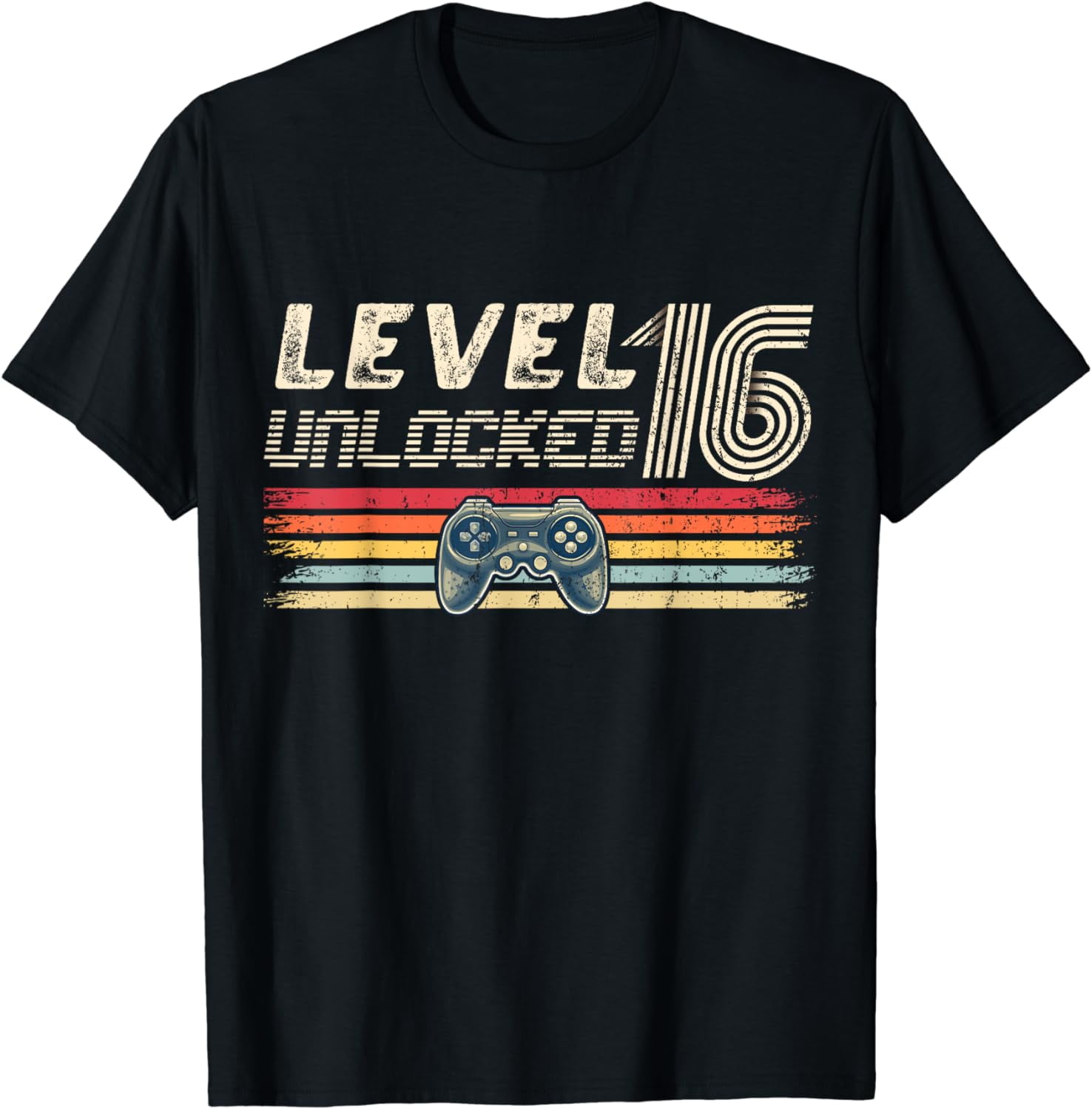 Level 16 Unlocked Video Game 16th Birthday Gamer Boys T-Shirt - Walmart.com