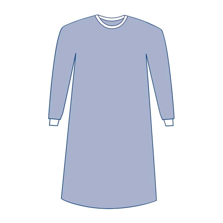 Level 2 Disposable Surgical Gown, Non-Sterile, Sms, 2X-Large, each ...