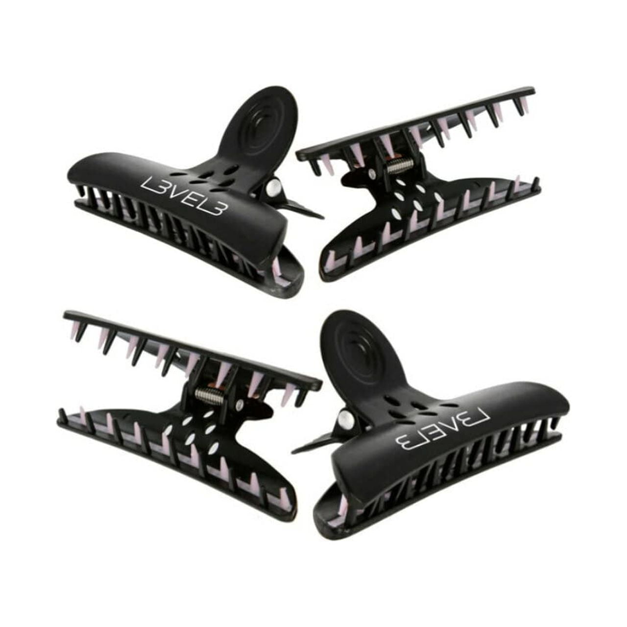 Level 3 Butterfly Clips - Hair Clamps for Hair Cutting, Styling, and ...