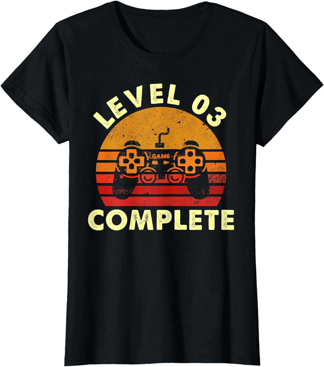 Level 3 Complete Vintage T-Shirt Celebrate 3rd Wedding - Walmart.com