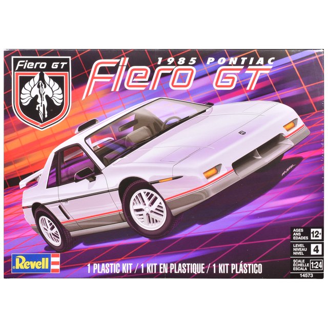 Level 4 Model Kit 1985 Pontiac Fiero GT 1/24 Scale Model by Revell ...