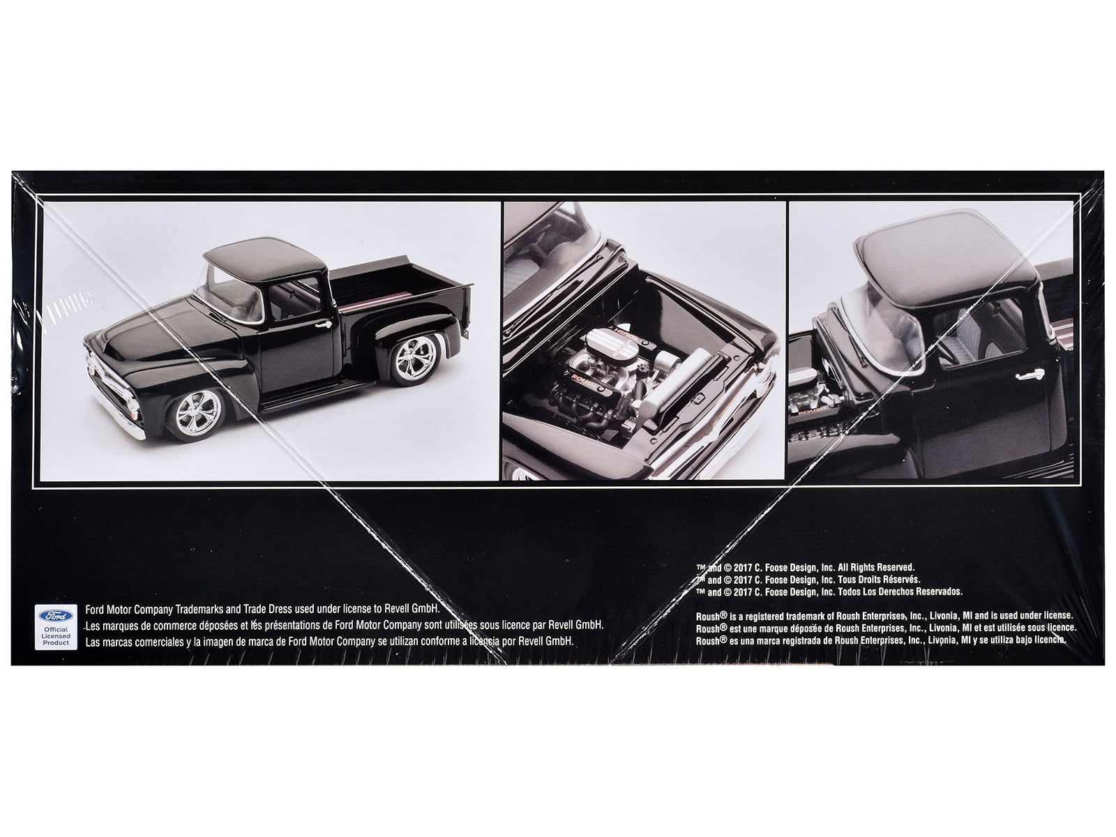 Level 4 Model Kit Ford FD-100 Pickup Truck "Foose" 1/25 Scale Model by ...