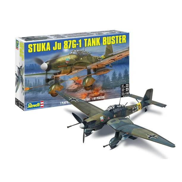Revell Stuka Ju 87G-1 Tank Buster Plastic Model Kit - Walmart Business Supplies