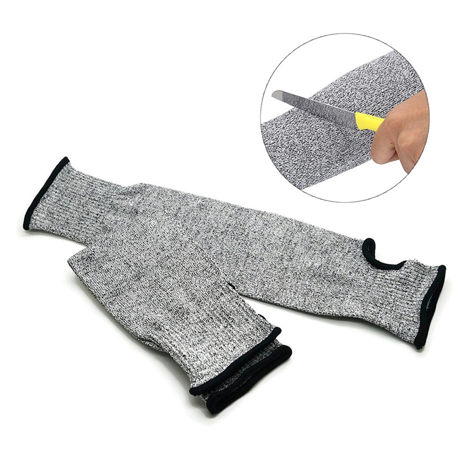 Level 5 HPPE Cut Resistant Arm Sleeve Anti-Puncture Work Protection Arm ...