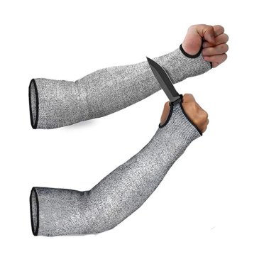 Pentagon Safety Waterproof Arm Protection Sleeves, Plastic White, 18 ...