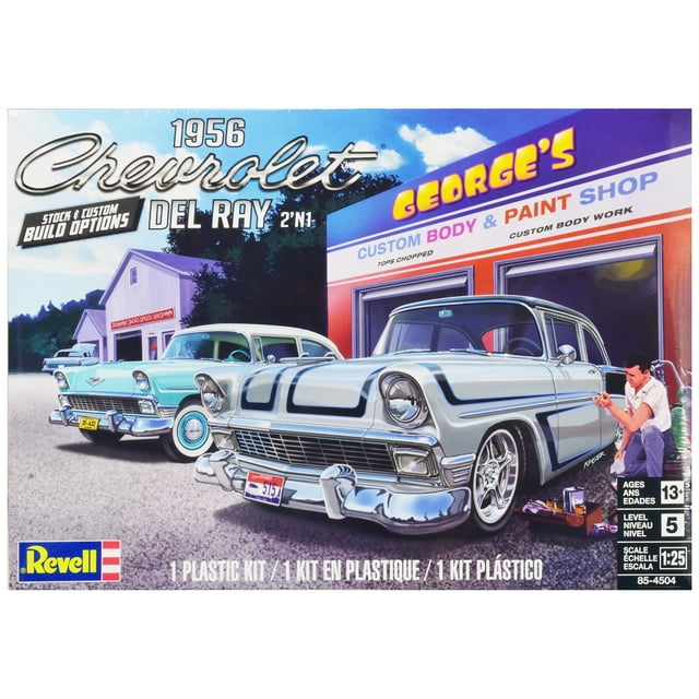 Level 5 Model Kit 1956 Chevrolet Del Ray 2-in-1 Kit 1/25 Scale Model by ...