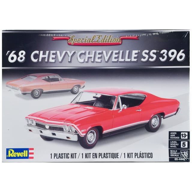 Level 5 Model Kit 1968 Chevrolet Chevelle SS 396 "Special Edition" 1/25 ...
