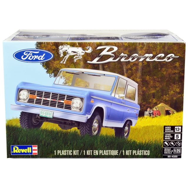 Level 5 Model Kit Ford Bronco 1/25 Scale Model by Revell - Walmart.com