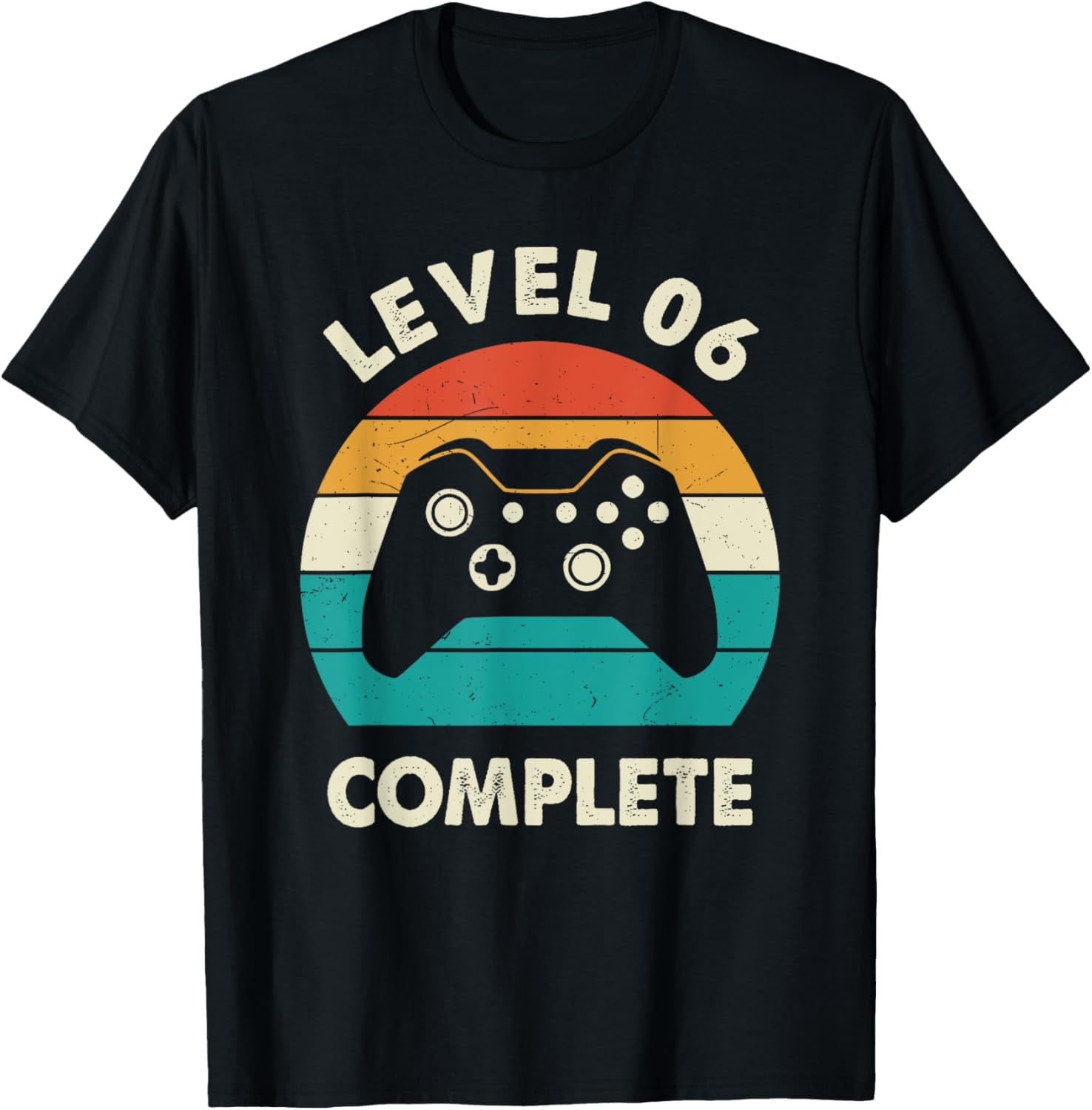 Level 6 Complete 6th Wedding Anniversary For Him Her Funny T-Shirt ...