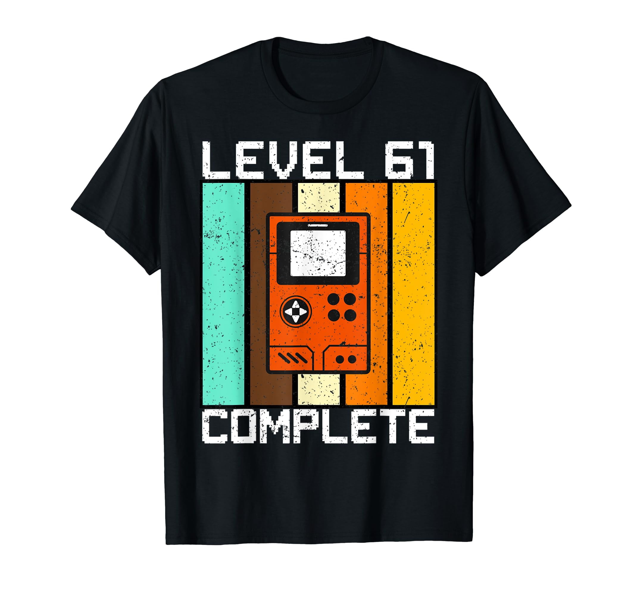 Level 61 Complete I 61. Birthday Portable Gaming T-Shirt - Walmart.com
