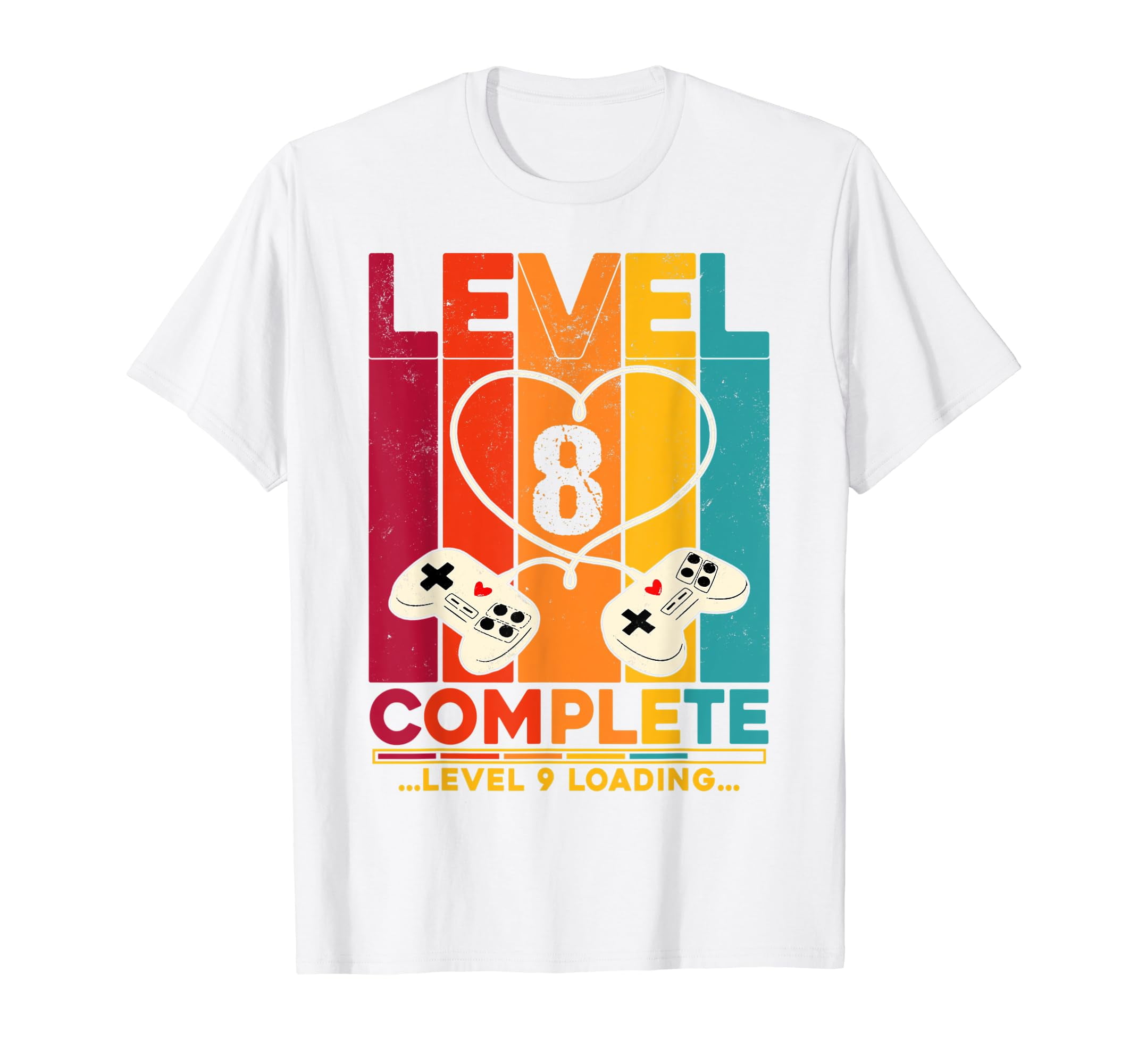 Level 8 Complete Level 9 Loading Video Gamer Anniversary T-Shirt ...