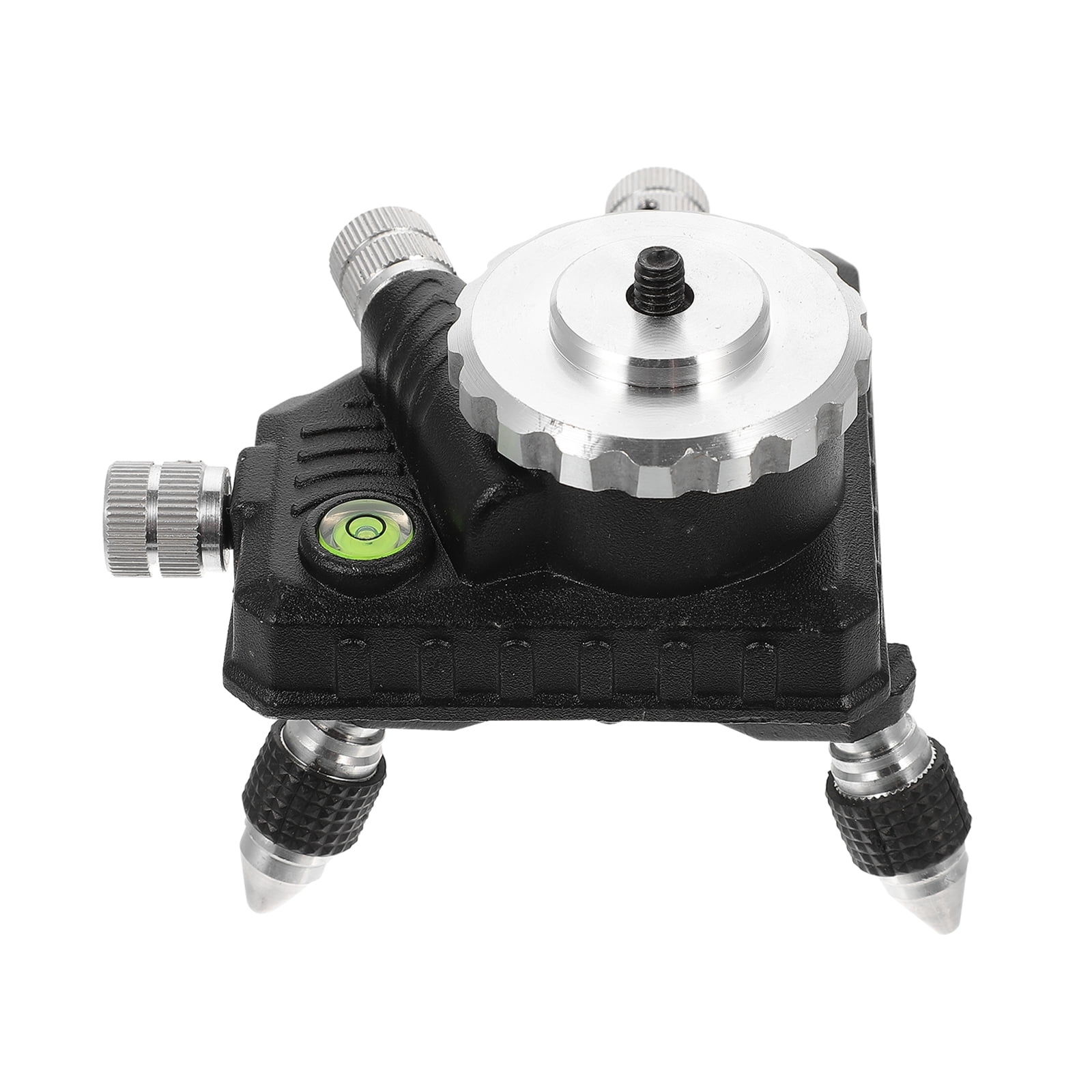 Level Adapter Micro-adjust Metal 360-Degree Rotating Base Tripod ...