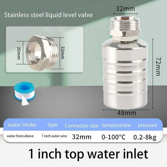 Level Controller Float Valve For Water Tanks Water Towers/pools /water ...