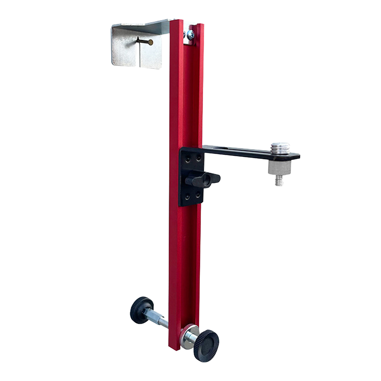 Level Holder Mount, Aluminum Alloy Wall Mount Level Stand Adjustable ...