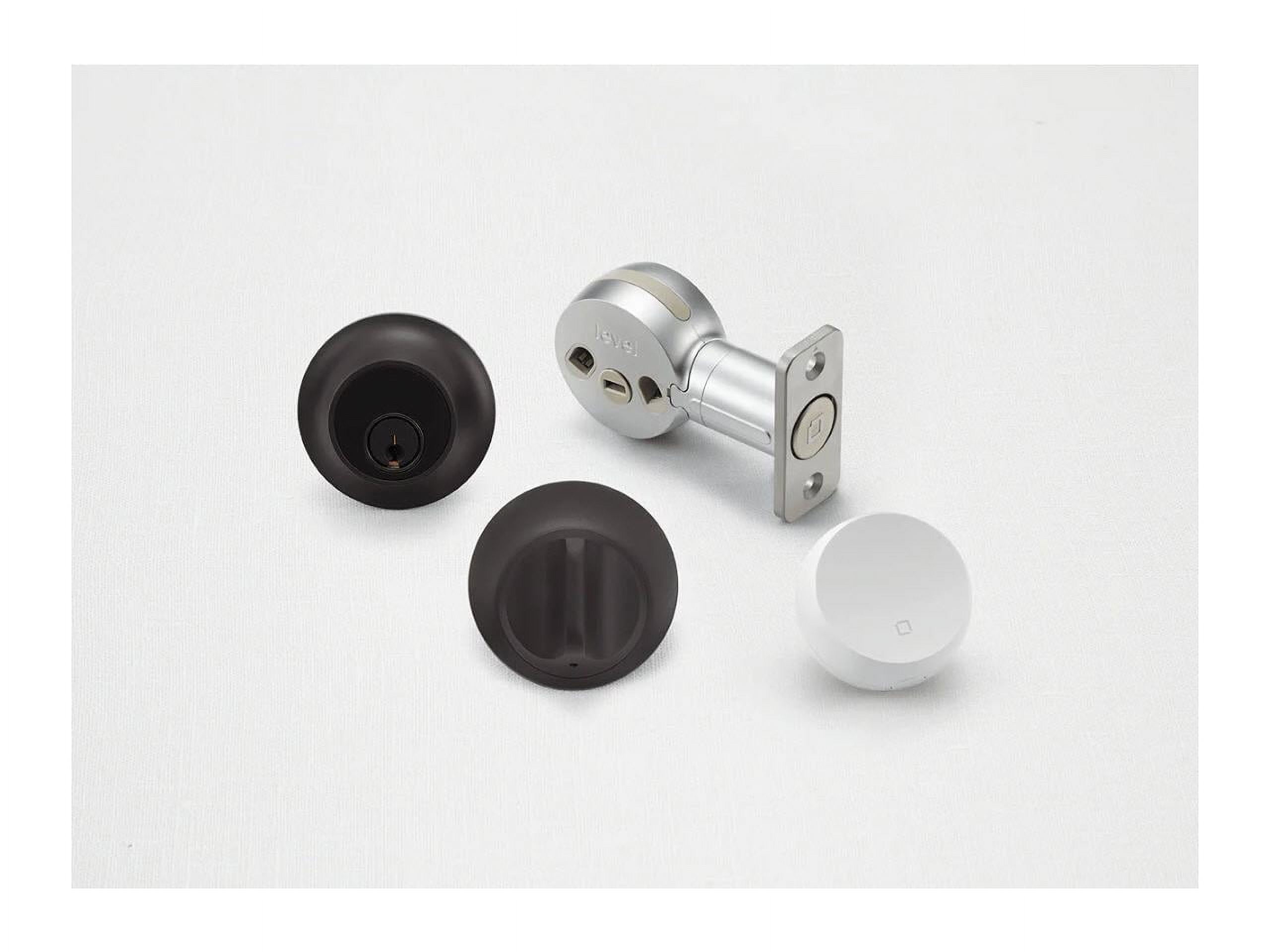 Level Lock+ Connect (Wi-Fi), Matte Black, Works with Apple Home, Google ...