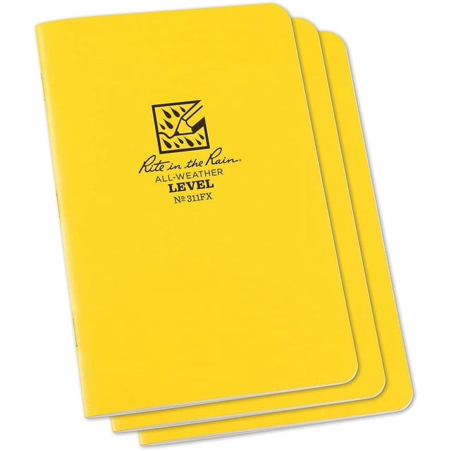 Level Stapled Notebook 3 Pk - Walmart.com