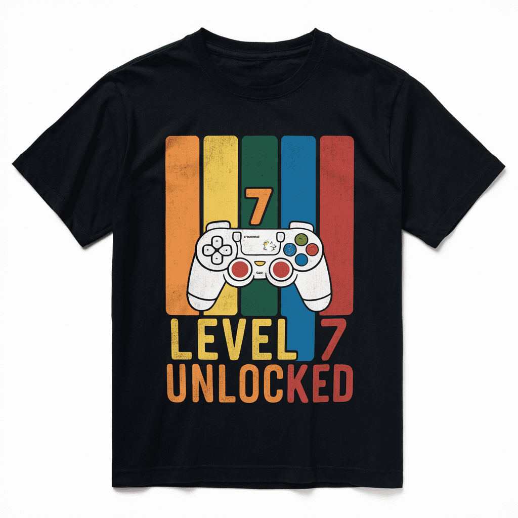 Level Up Birthday Boy Gaming Adventure Shirt - Walmart.com