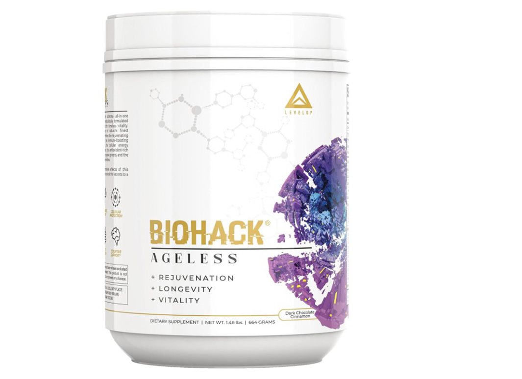 LevelUp Biohack Ageless, Blueprint Formula to Reverse Biological Age, Colostrum Spermidine ...