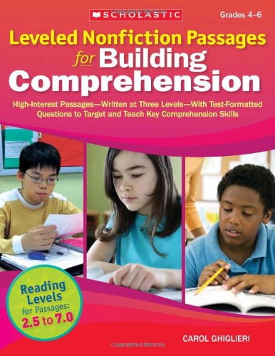 Pre-Owned Leveled Nonfiction Passages for Building Comprehension : High ...