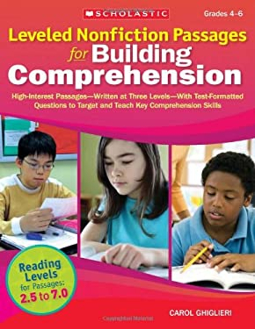 Pre-Owned Leveled Nonfiction Passages for Building Comprehension : High ...
