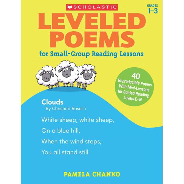 Leveled Poems for Small-Group Reading Lessons : 40 Reproducible Poems ...