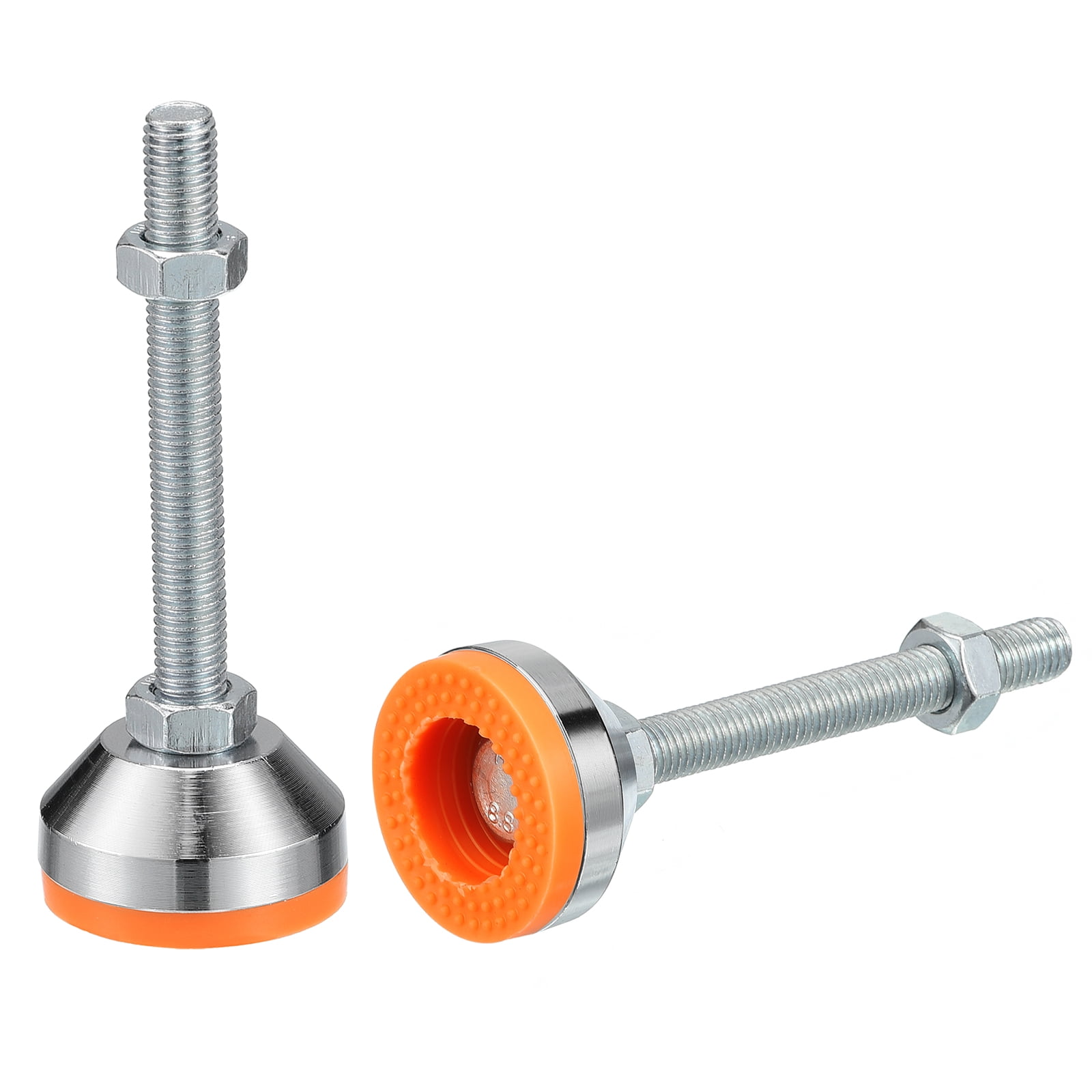 Leveling Feet, 2Pcs M12x100x50mm - Carbon Steel Non-Skid Anti-shock ...