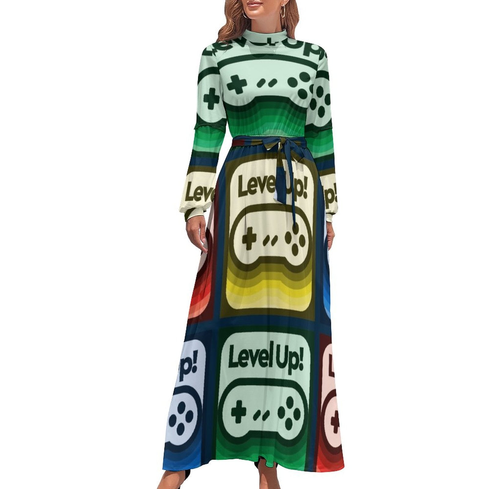 Leveling Up I Long Dress Women's clothing Evening dresses - Walmart.com