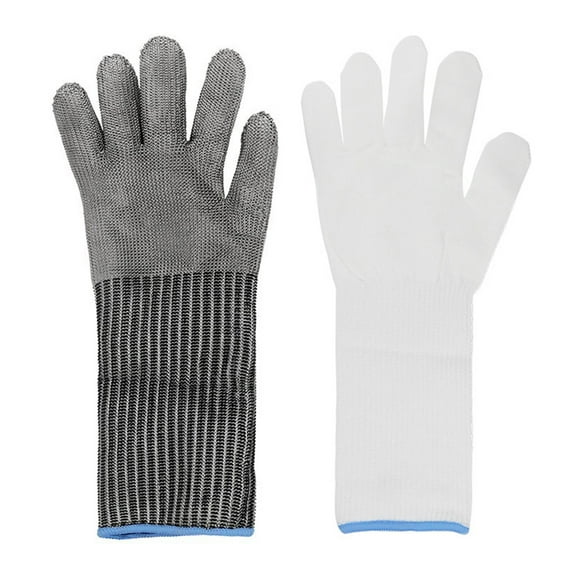 Levels 5 Cut Resistant Glove Stainless Steel Wire Metal Mesh Butchers ...