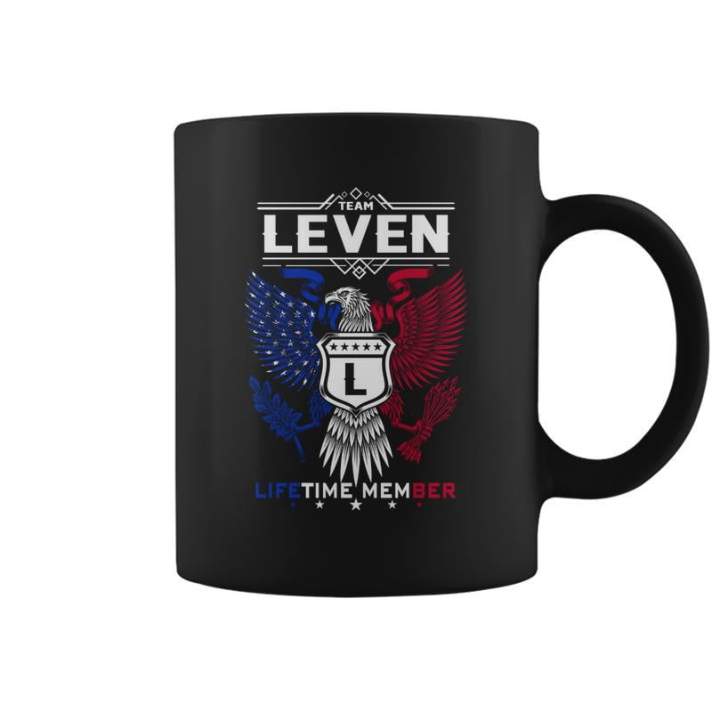 Leven Name Leven Eagle Lifetime Member G Coffee Mugs - Walmart.com