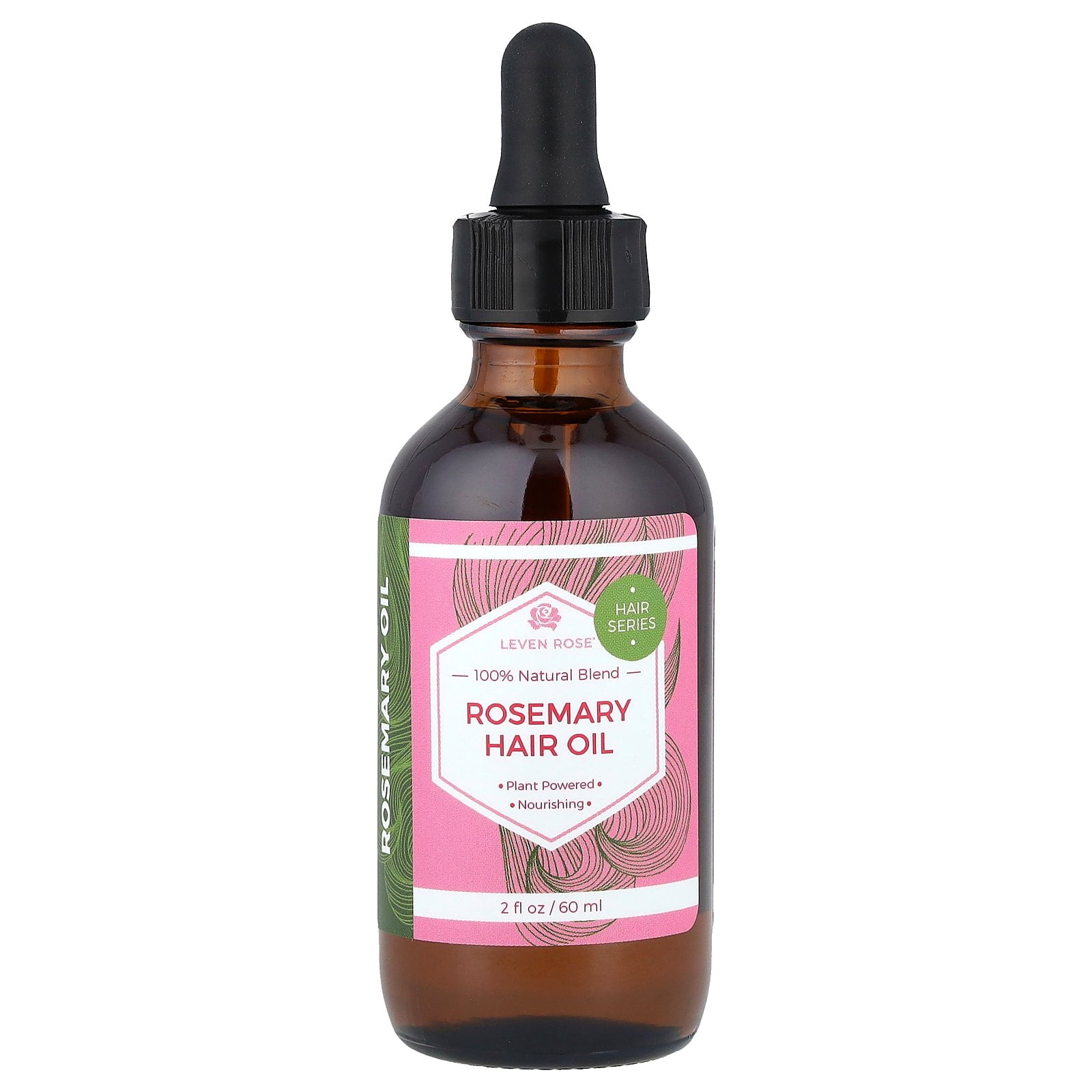 Leven Rose Rosemary Hair Oil, 2 fl oz, Natural Nourishing - Walmart.com