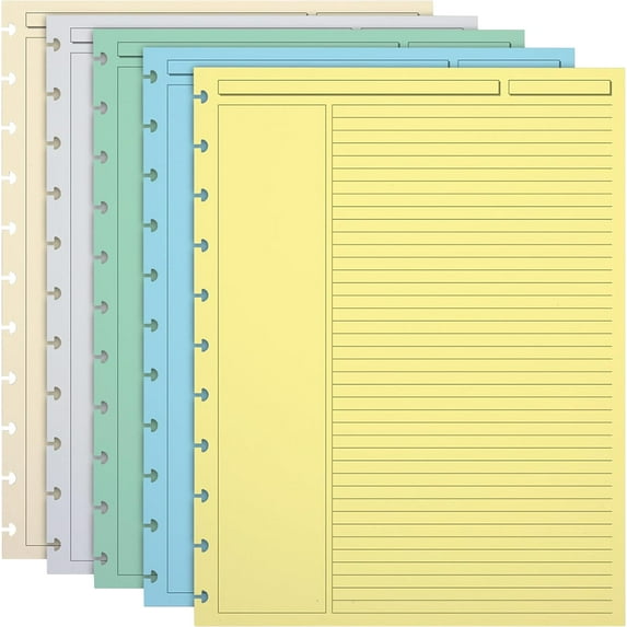 Levenger Circa Annotation 1/4 Inch Ruled Discbound Paper Refill, Disc ...