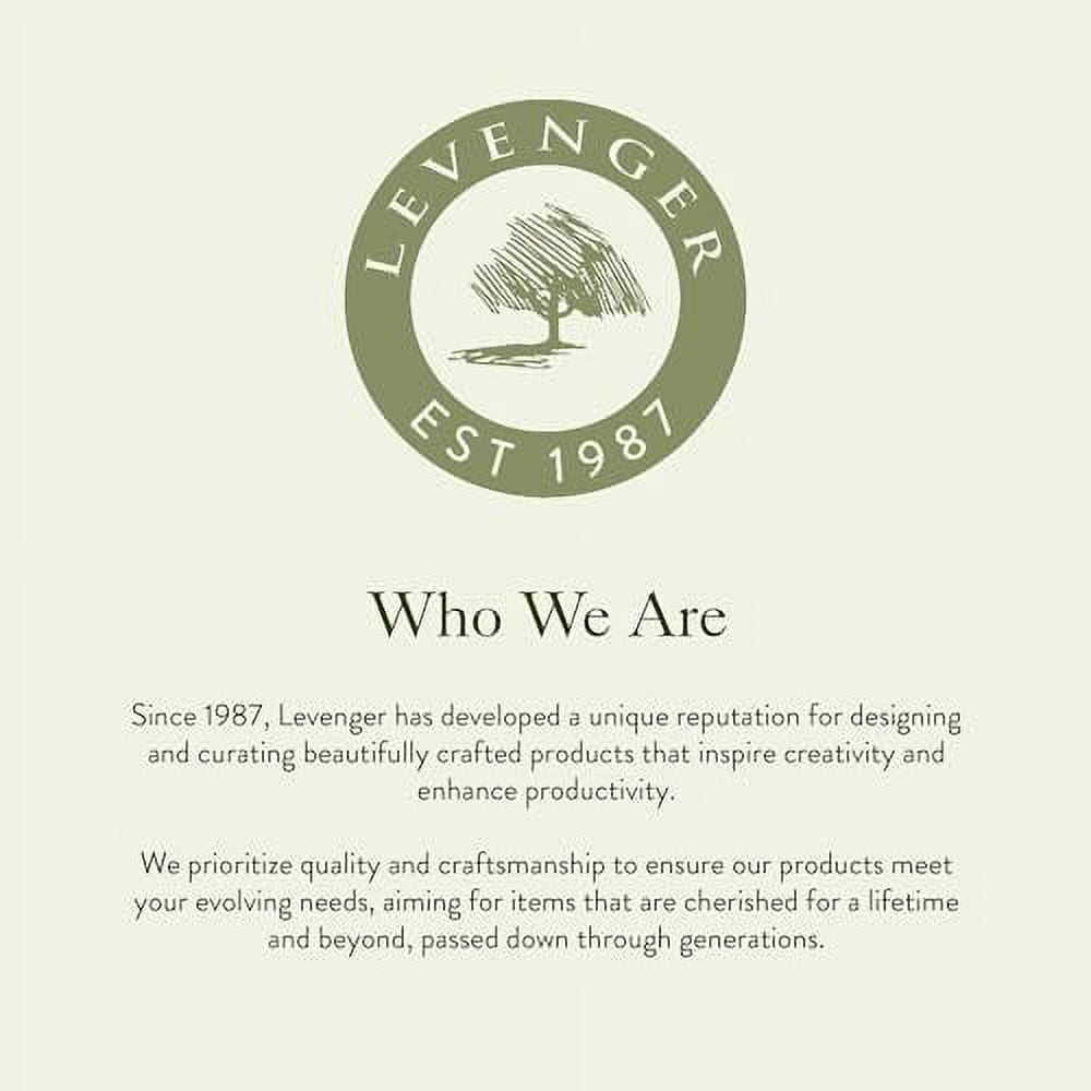 Levenger Circa Leverage Discbound Hole Punch, Heavy-Duty Large Paper ...