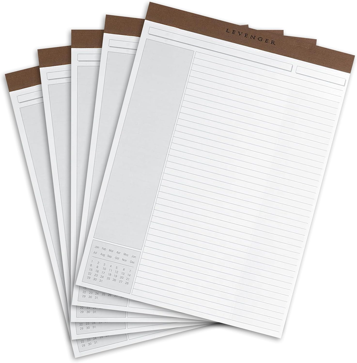 Levenger Freeleaf Shaded Annotation Ruled Writing Pads Lined Notepad ...