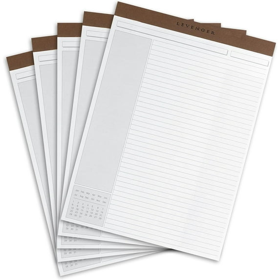 Levenger Freeleaf Shaded Annotation Ruled Writing Pads Lined Notepad ...