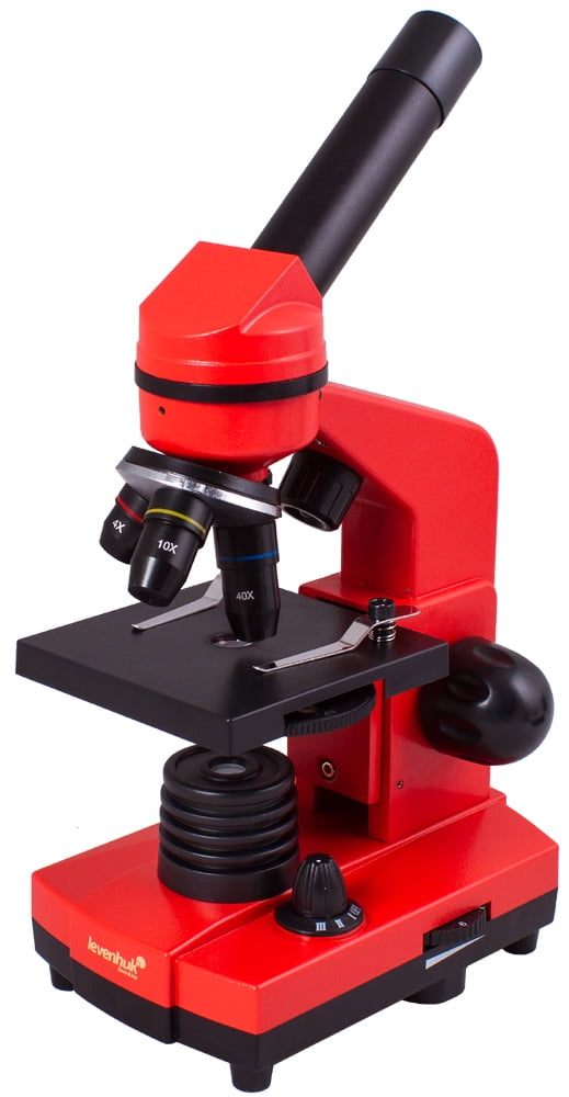 Levenhuk Rainbow 2L Orange Microscope - Walmart.com