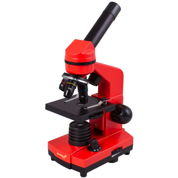 Levenhuk Rainbow 2L Orange Microscope - Walmart.com
