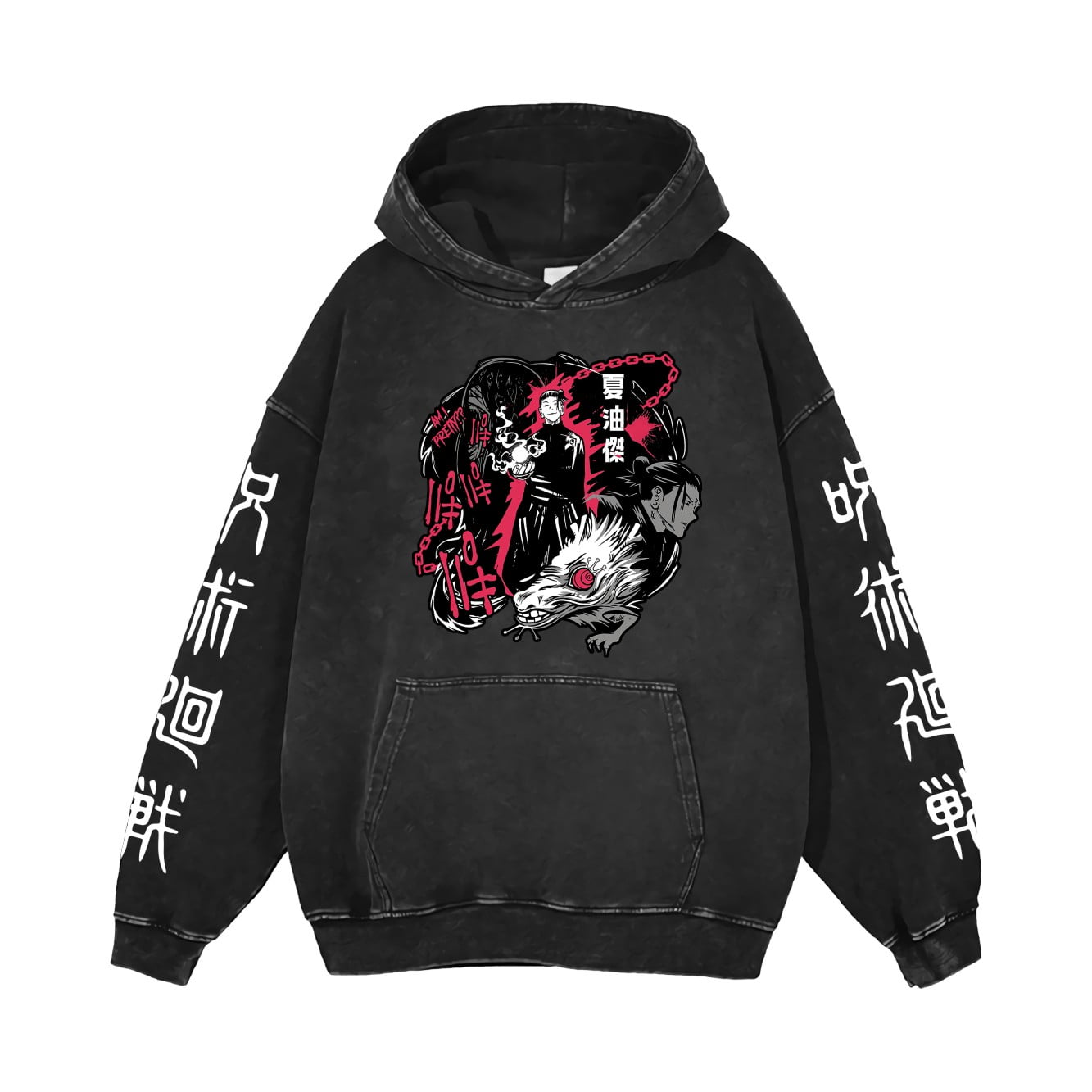 Leveorch Anime Fushiguro Toji Comfort Hoodie Classic Pullover High ...