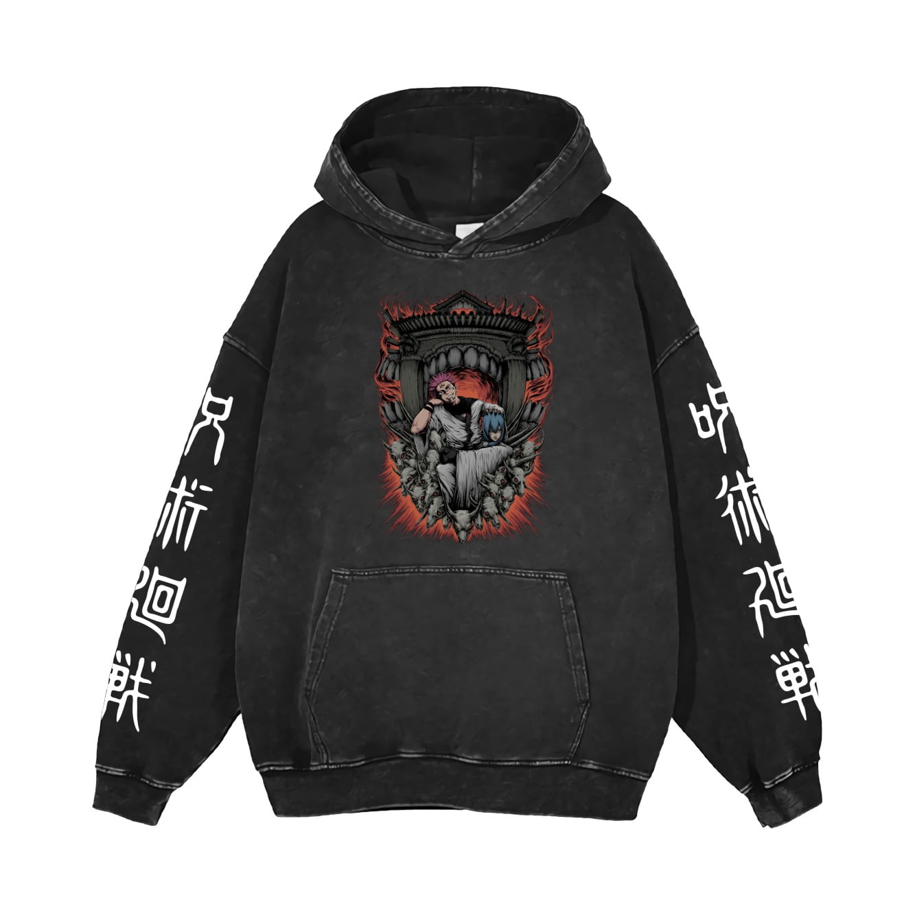 Leveorch Anime Fushiguro Toji Comfort Hoodie Classic Pullover High ...