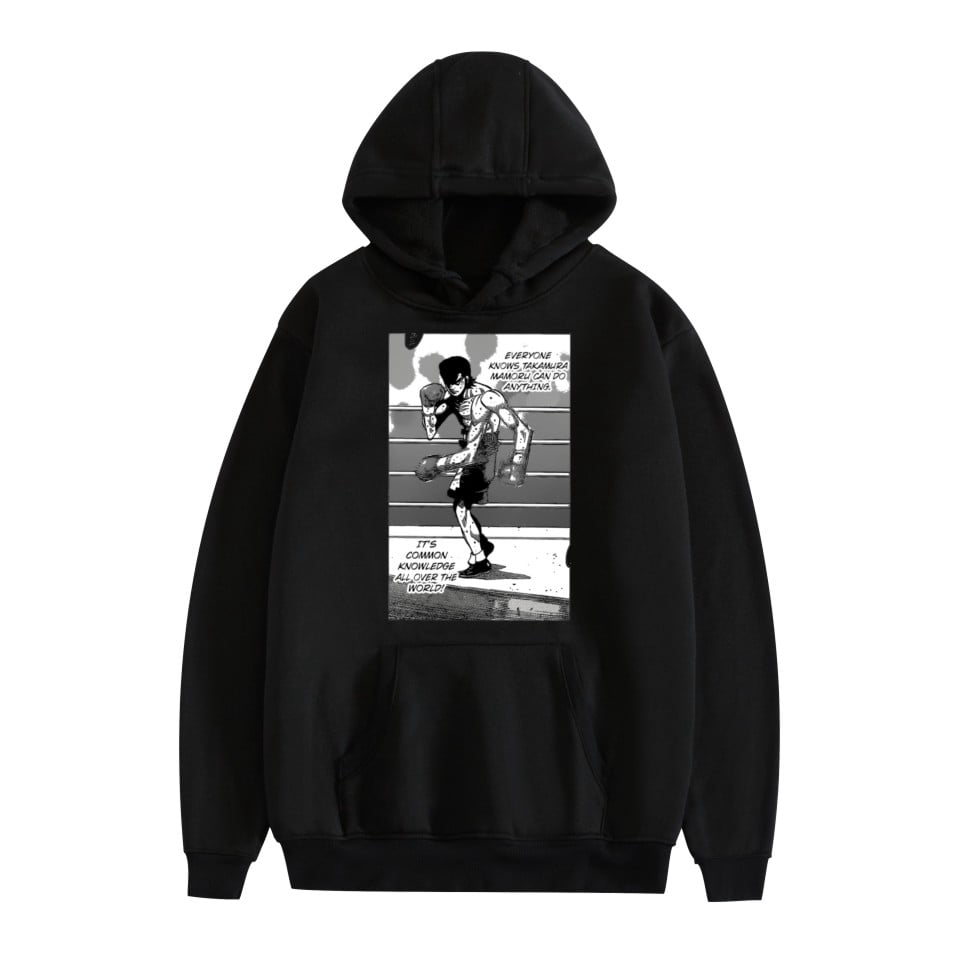 Leveorch Anime Hajime No Ippo Long Sleeve HoodieCasual For Men Women ...