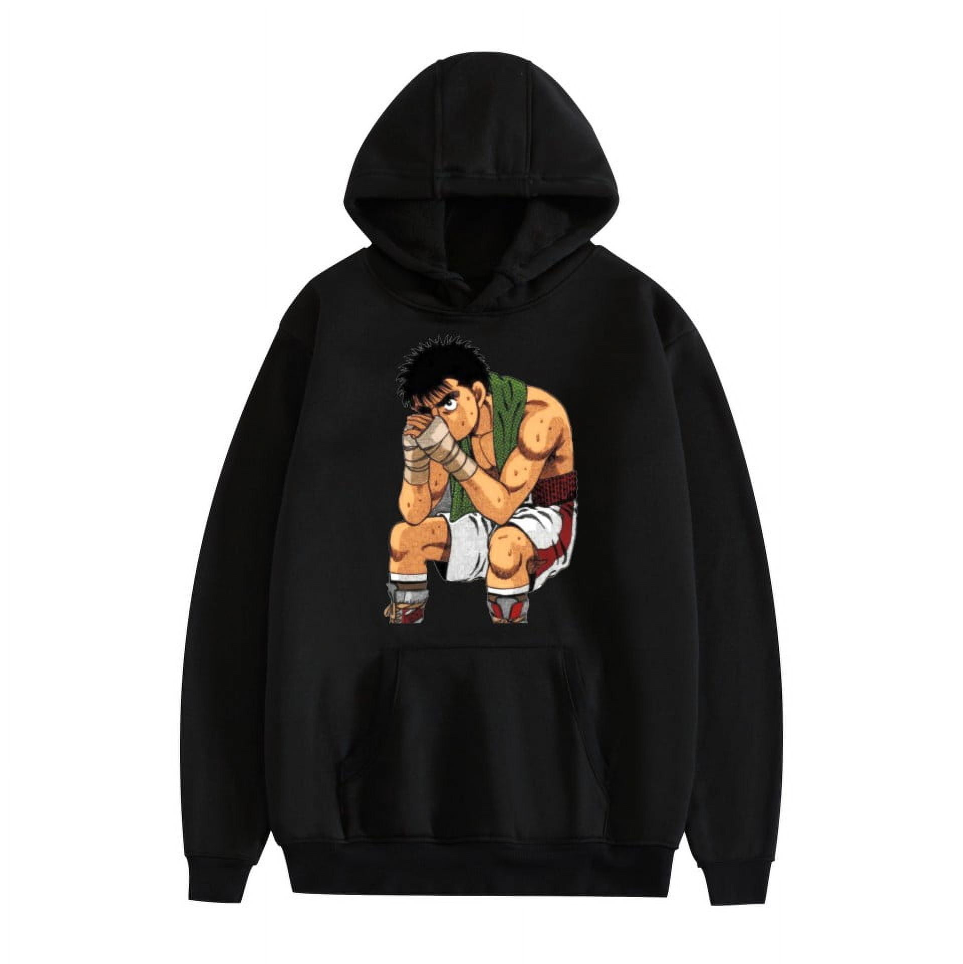 Leveorch Anime Hajime No Ippo Long Sleeve HoodieCasual Sweatshirt ...