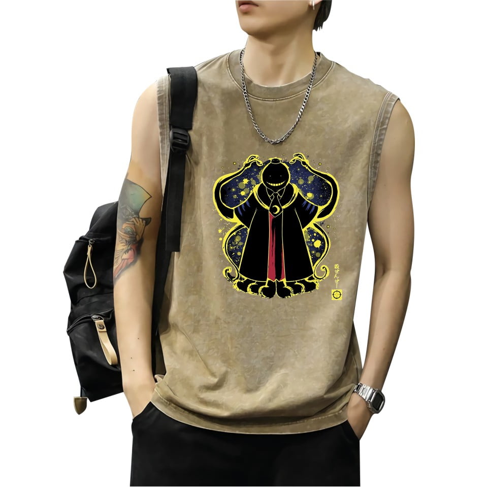 Leveorch Anime character Nagisa Korosensei Karuma Washed Tank Top ...