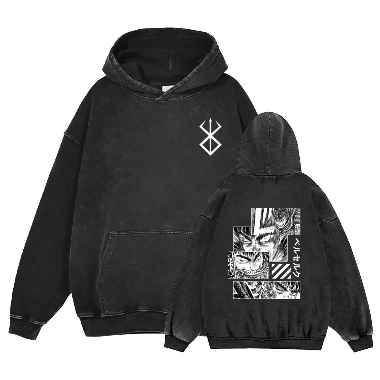 Leveorch Berserk Memorial Edition Hoodie Unisex Comfort High Street ...