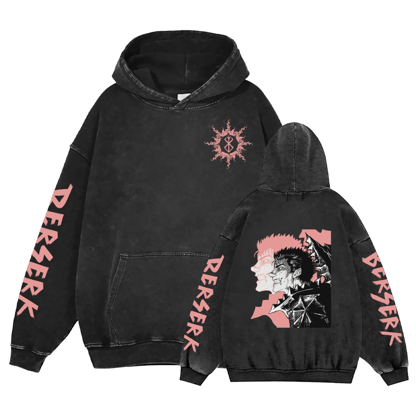 Leveorch Berserk Memorial Edition Hoodie Unisex Comfort High Street ...